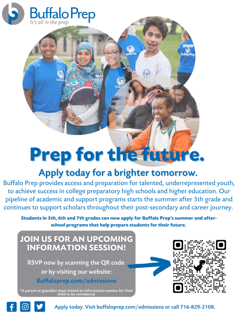 Information Sessions | Buffalo Prep