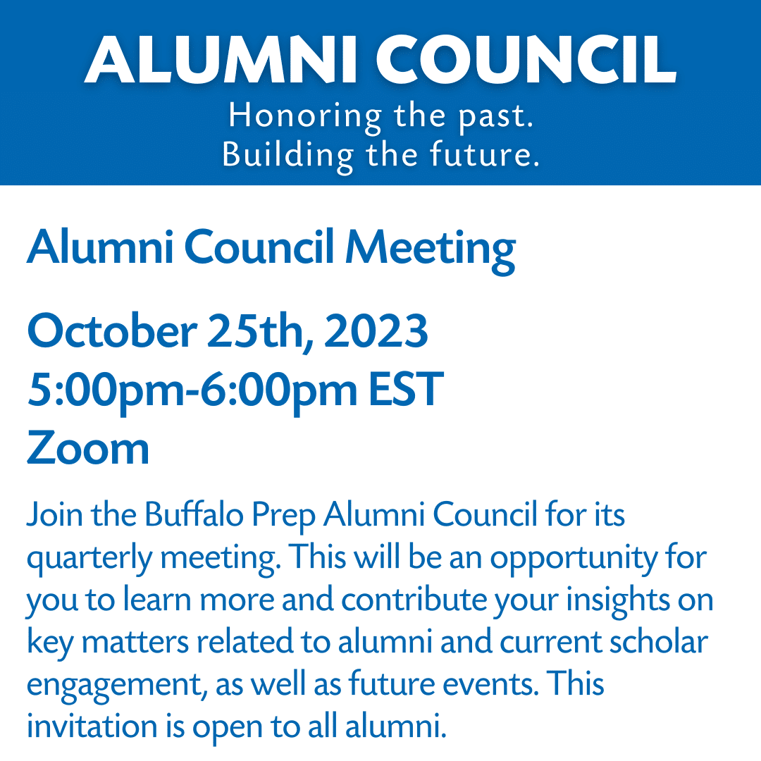 Alumni Council | Buffalo Prep